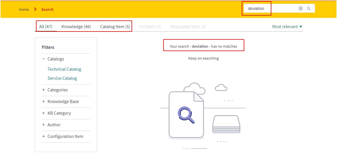 Broken Search - ServiceNow Community
