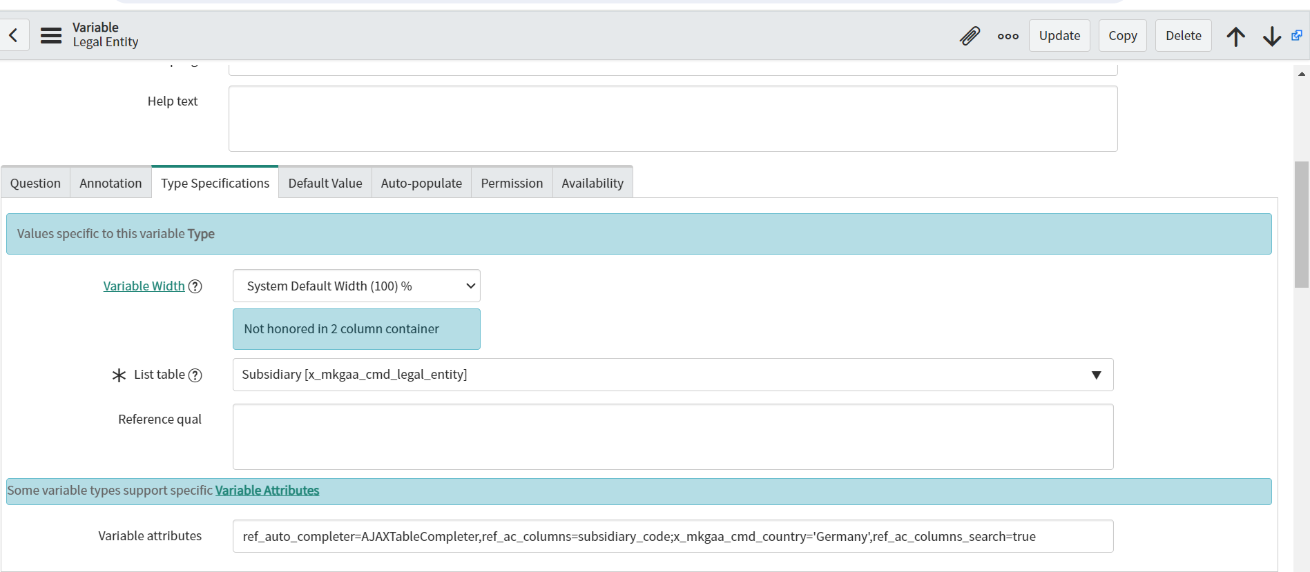 Print only germany country in list collector varia... - ServiceNow ...
