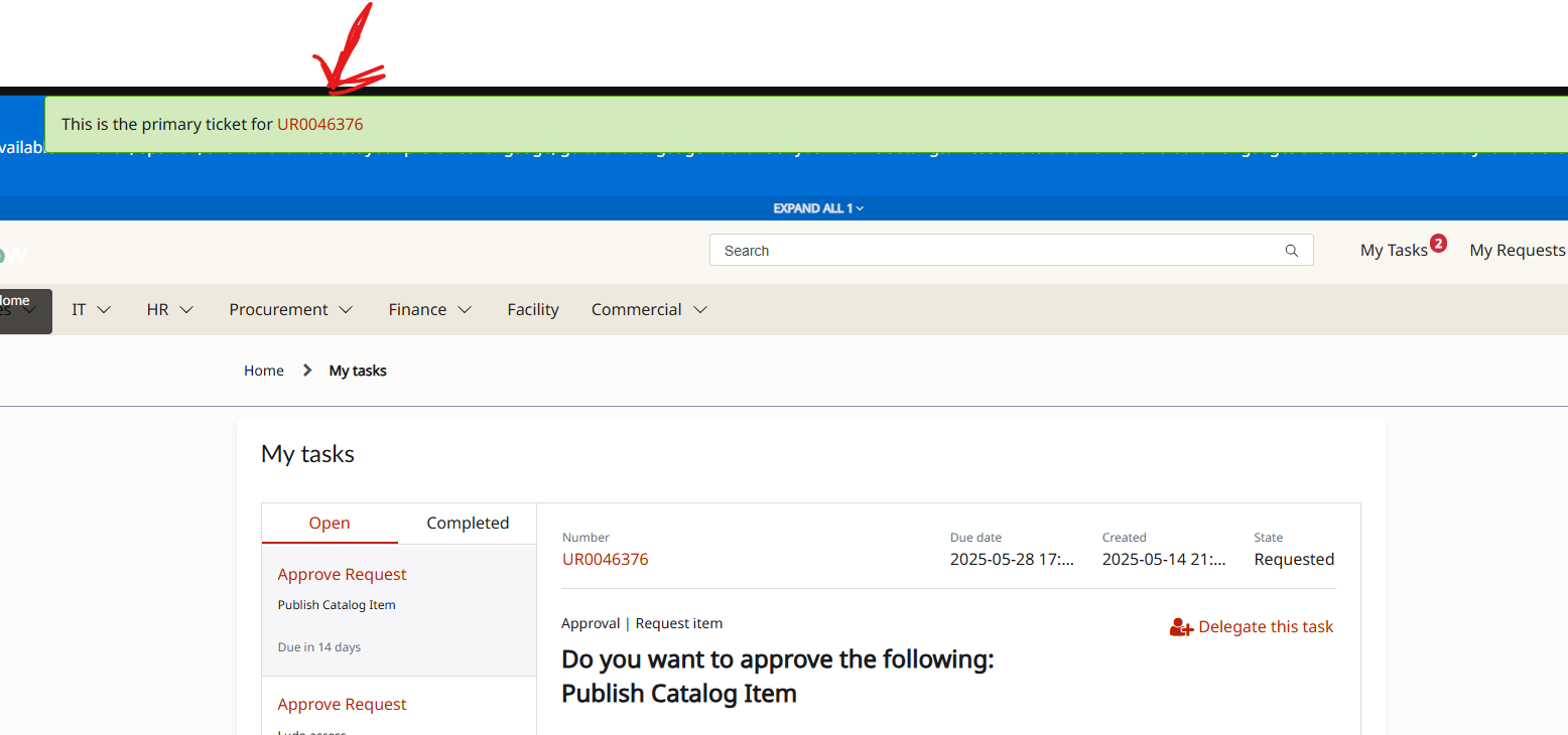 How to hide this ticket is primary ticket for univ... - ServiceNow ...