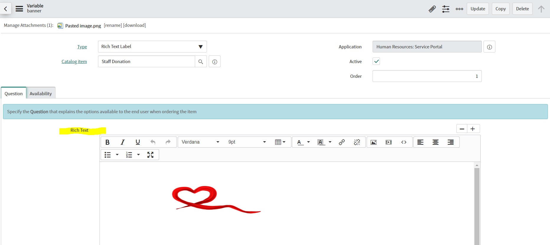 Set Rich Text Value in client script - ServiceNow Community