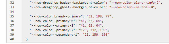 Workspace theme to apply colors for data visualiza... - ServiceNow ...