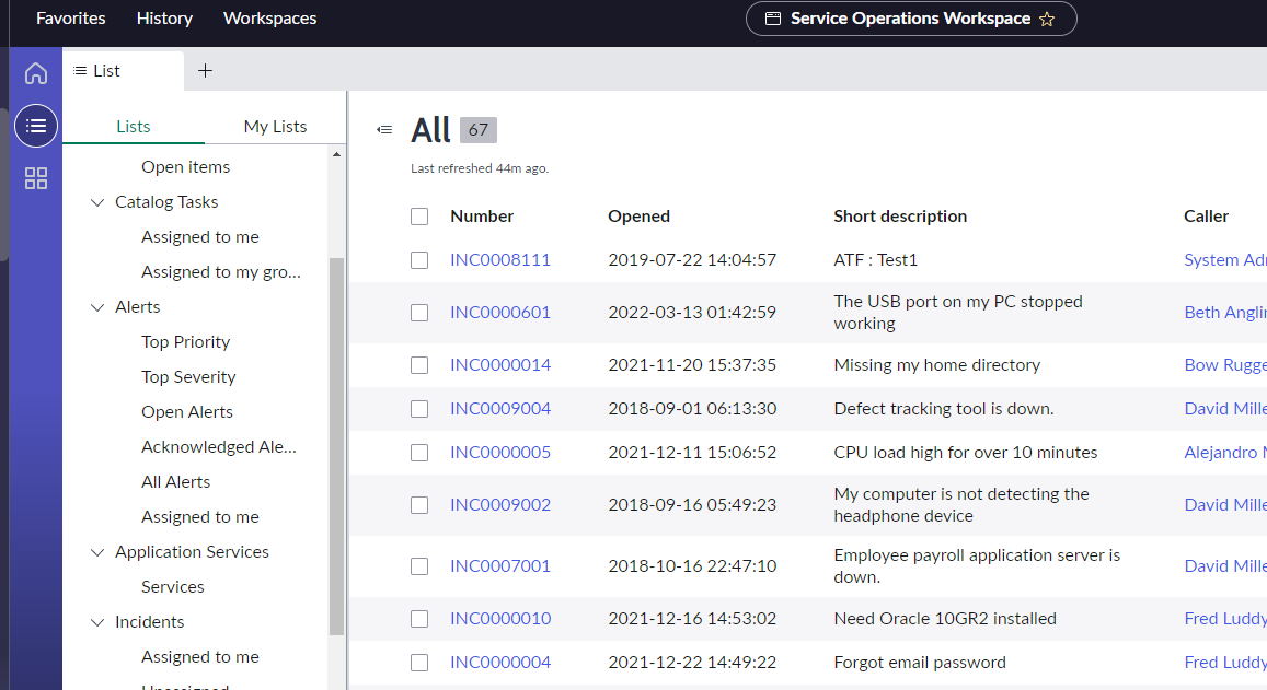Is there a way I can configure the list applicatio... - ServiceNow ...