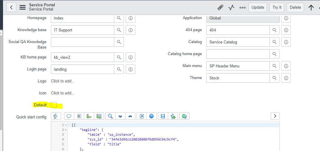 How Service portal page URL suffix "/sp" automatic... - ServiceNow ...