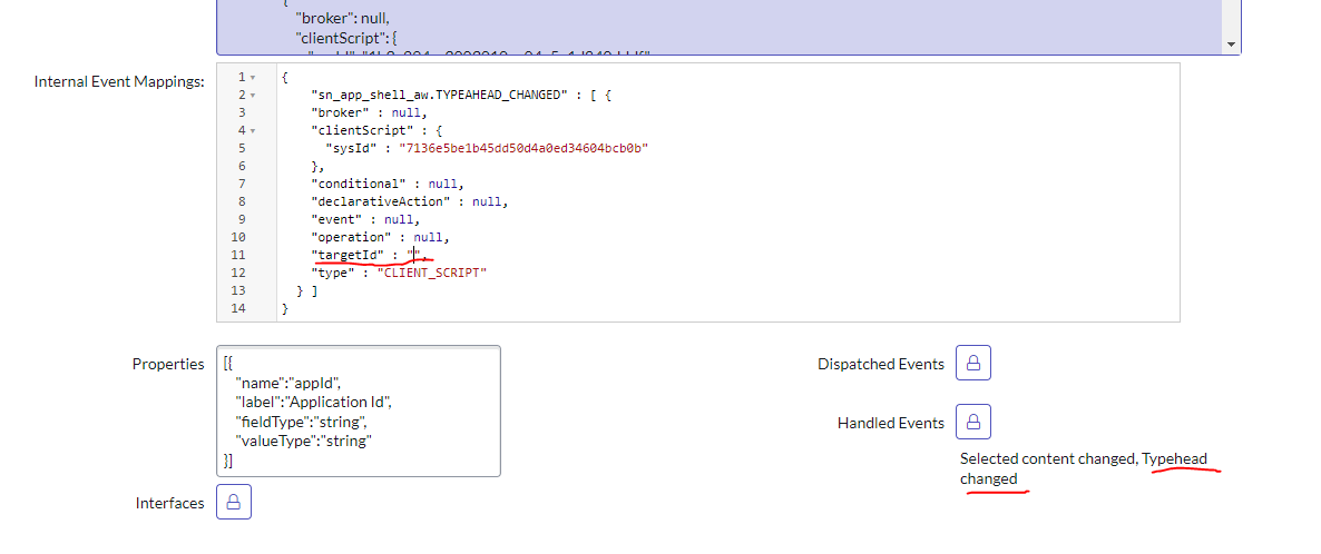 Updating parent App Shell state parameters or call... - ServiceNow ...