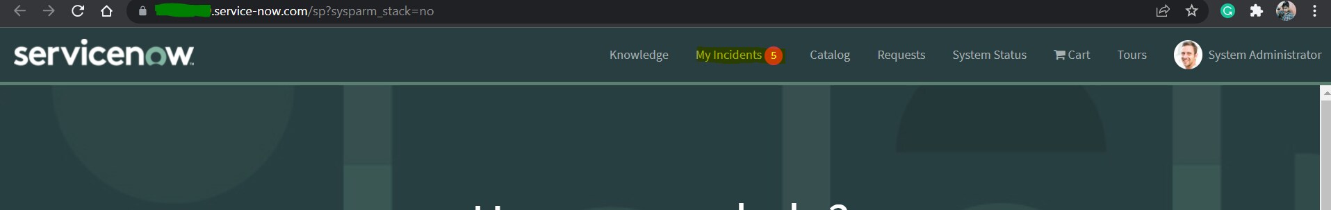 Solved: Create one header menu named as "Incident" which w ...