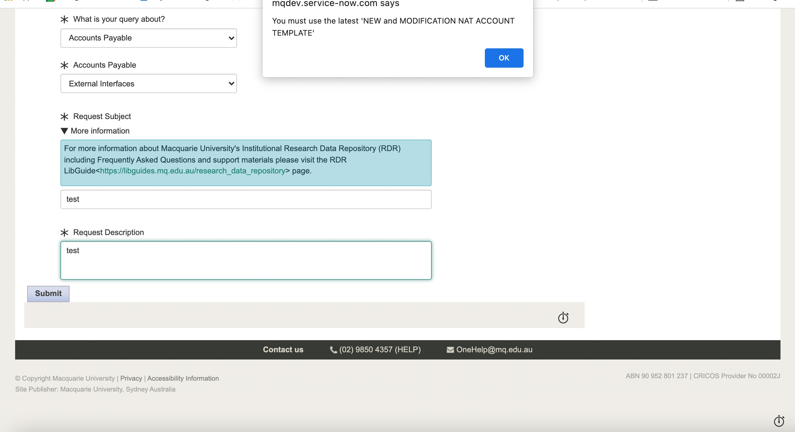 Client Script onSubmit (Mandatory Attachment) - ServiceNow Community