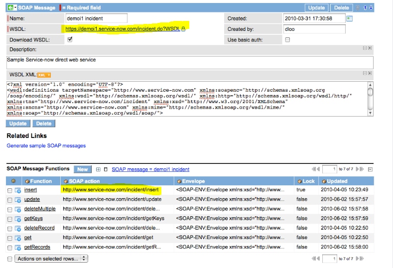 Solved: Difference between SOAP action and SOAP endpoint - ServiceNow Community