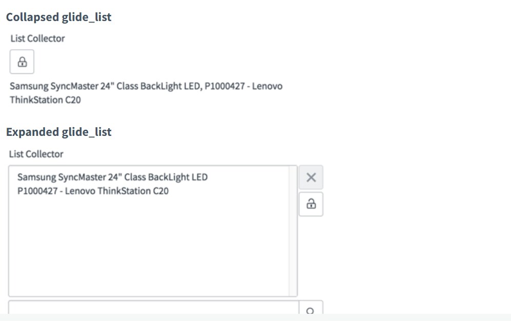 Solved: issue while using glide_list attribute for list co ...