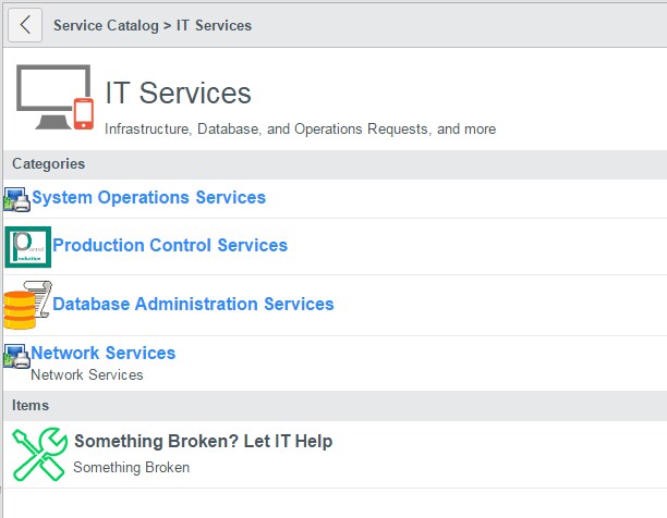 Display order of Categories and Items in Service C... - ServiceNow ...