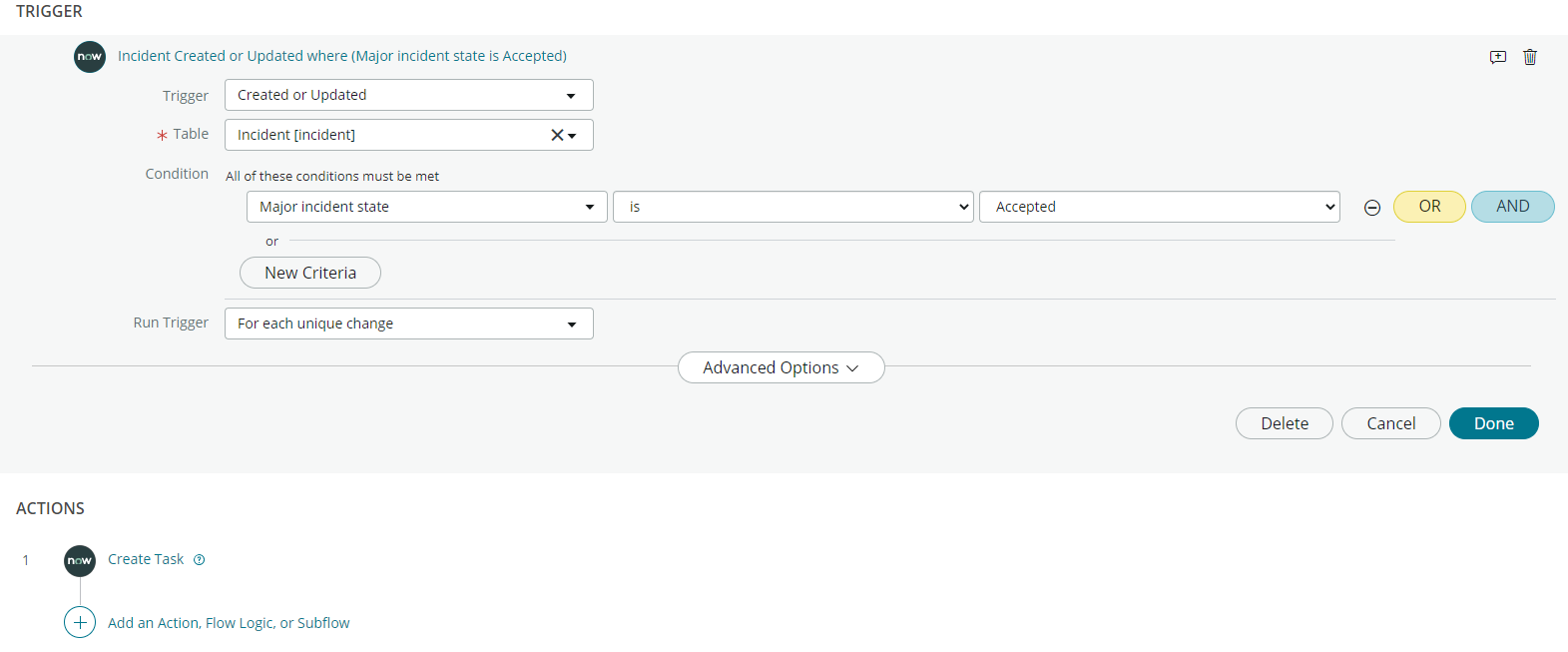 Solved: Flow to create Incident Tasks - ServiceNow Community