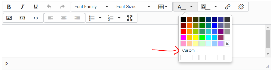 TinyMCE - Custom colours - Page 2 - ServiceNow Community