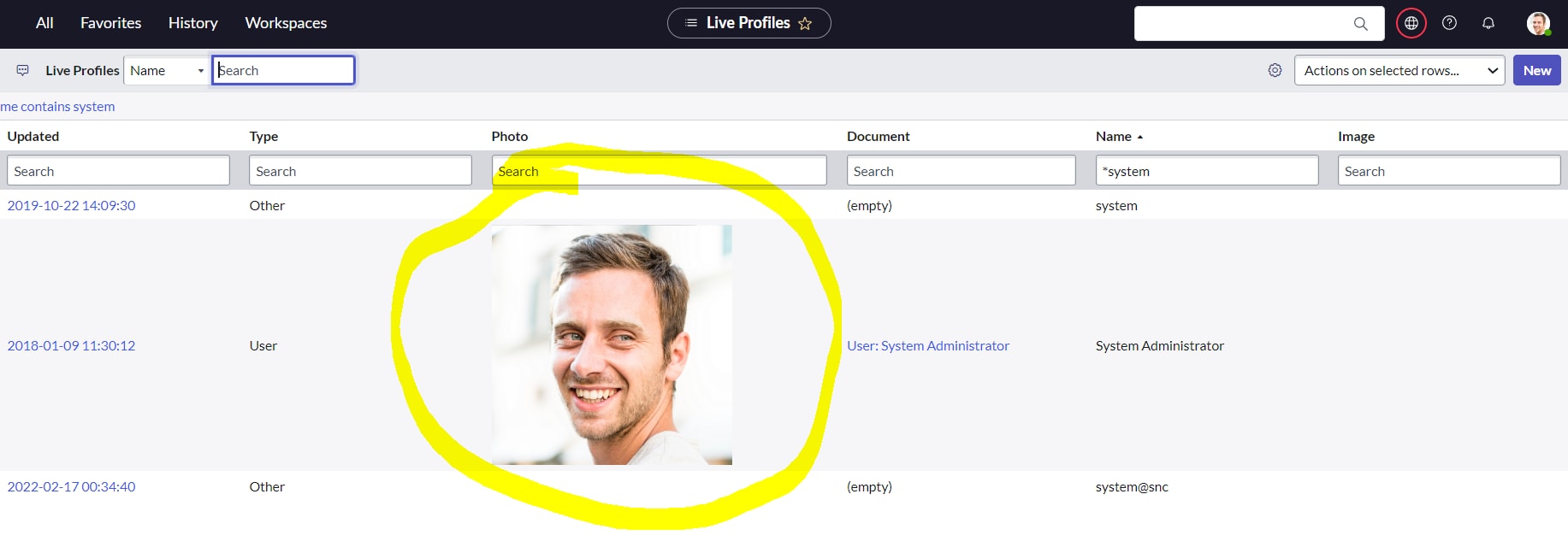 Solved: How to change profile pic that shows beside logged ...