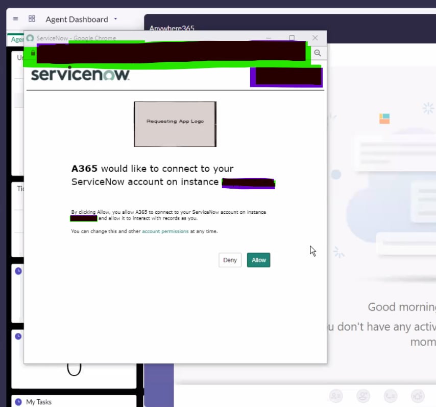 ANywhere365 Intergration - ServiceNow Community