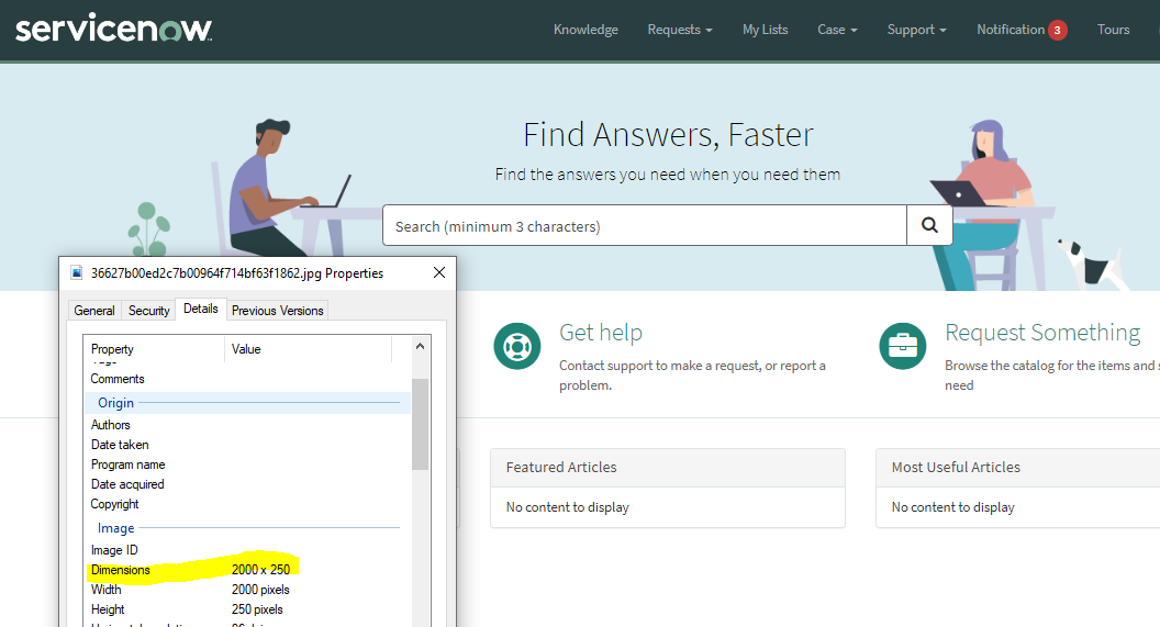 Service portal background image is getting blurred - ServiceNow Community