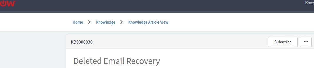 Solved: How do I enable the Subscribe button in Knowledge ... - Page 2 ...