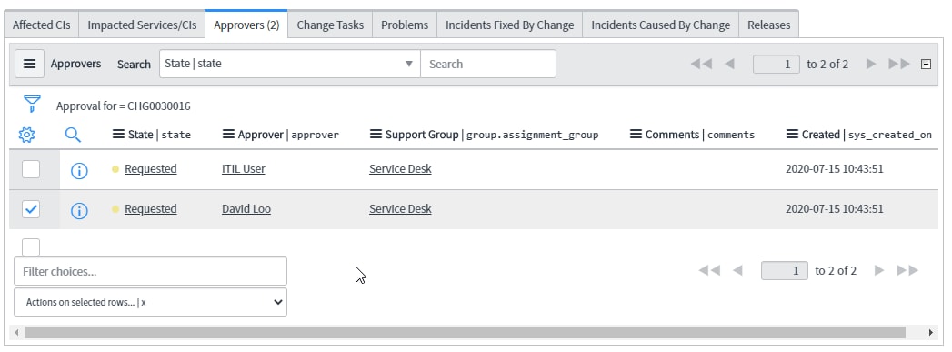 Solved: Resend approval notification for Change Request - ServiceNow ...