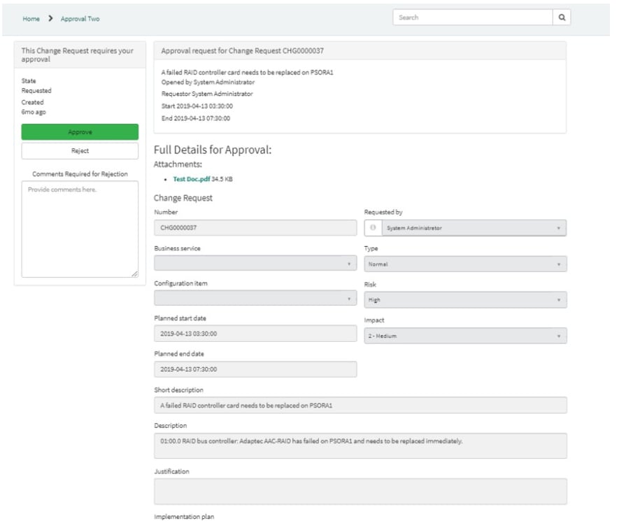 Customize Service Portal Approval Widget - ServiceNow Community