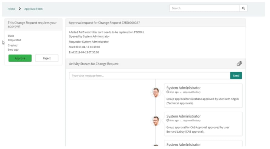 Customize Service Portal Approval Widget - ServiceNow Community