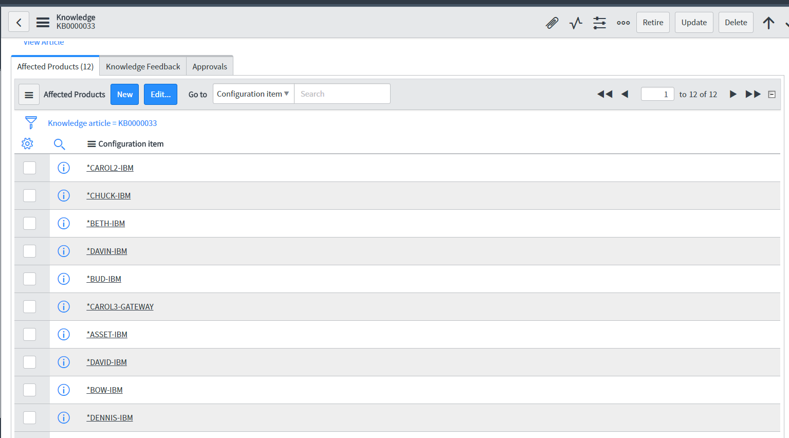 Different Types of Related Lists and how to create... - ServiceNow ...