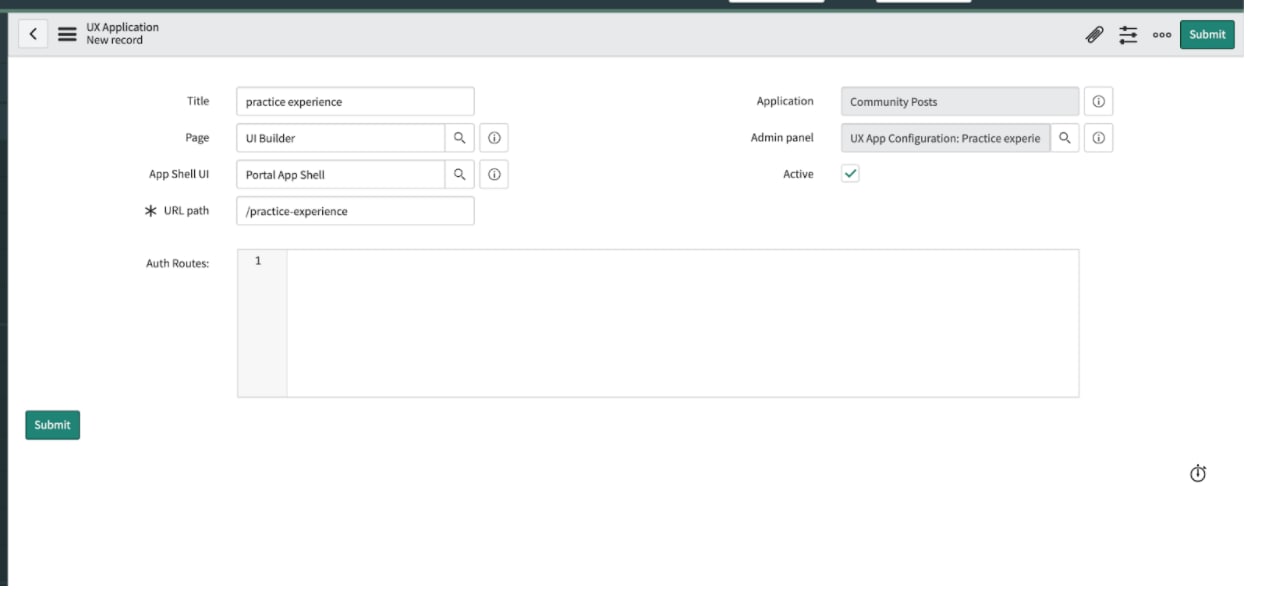 UI Builder: How to create an Experience - ServiceNow Community