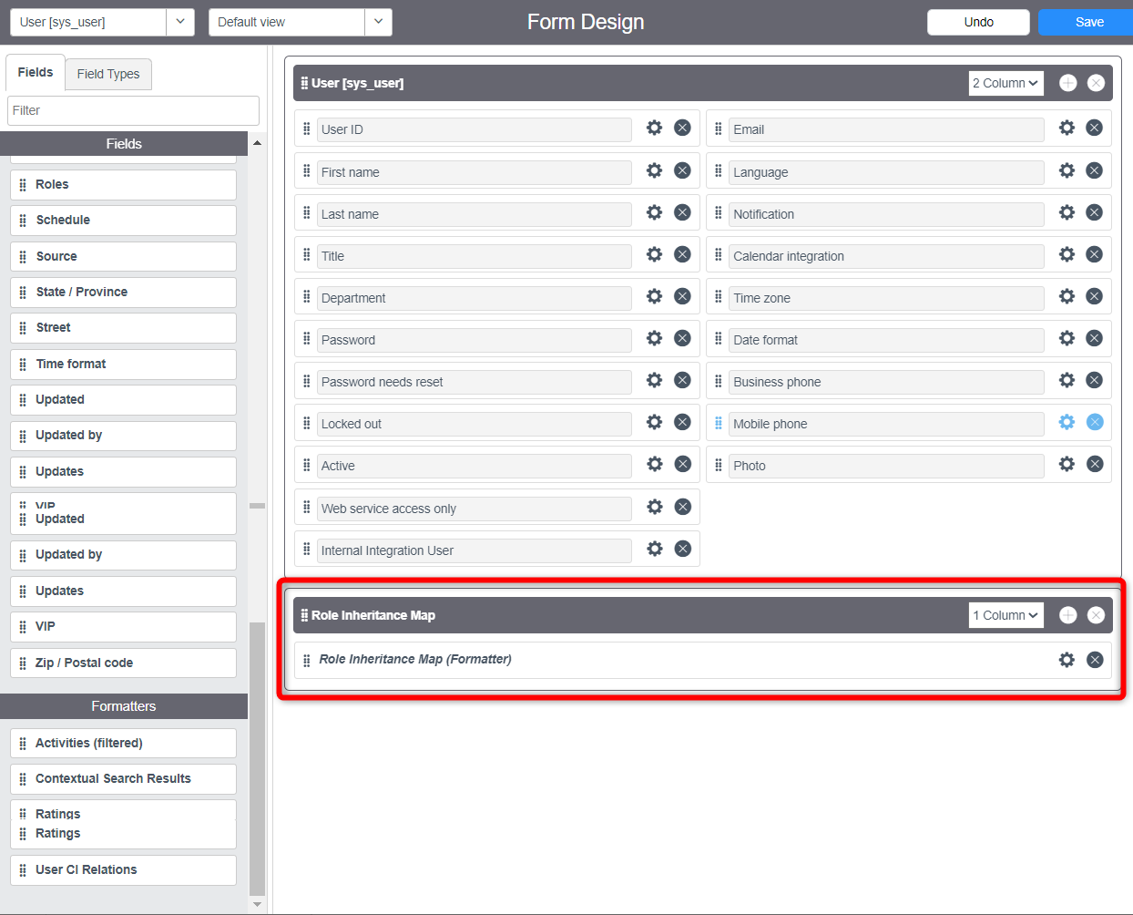 Visualize User's Role Inheritance Map - ServiceNow Community