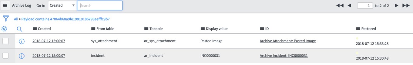 Data Archiving Walkthrough - ServiceNow Community