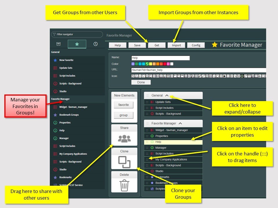 Favorite Manager - ServiceNow Community