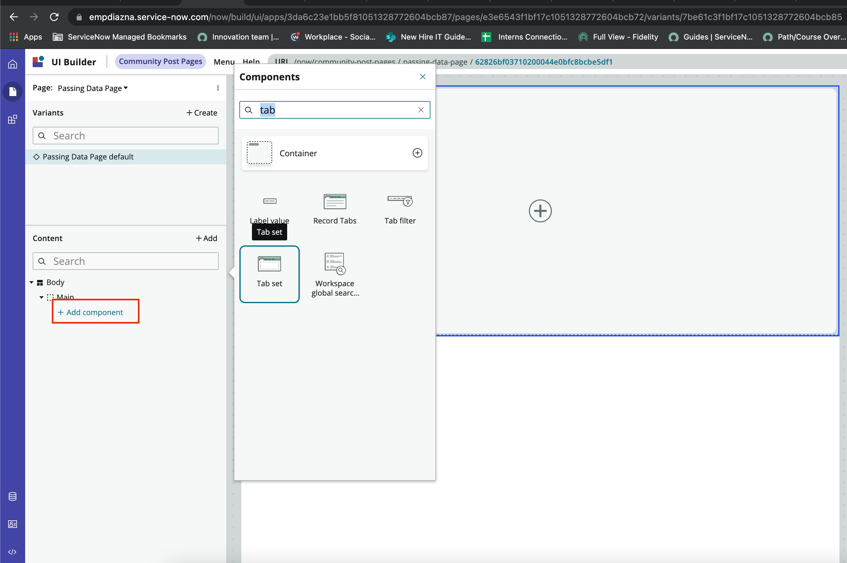 UI Builder: How to use inherited data resources - ServiceNow Community