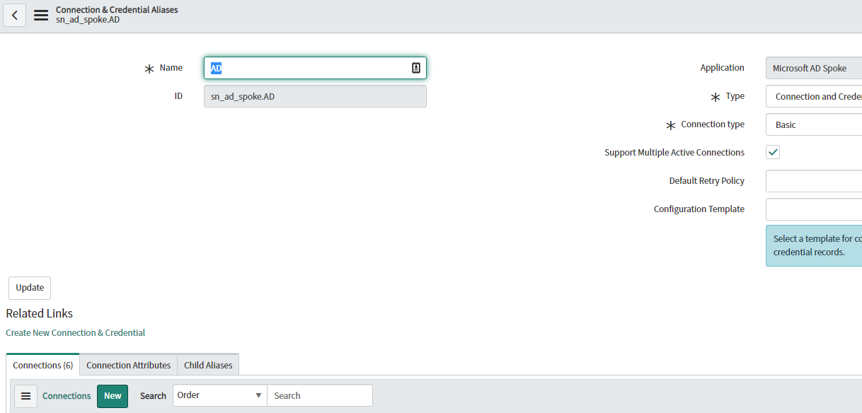 Integration Hub Microsoft AD Spoke Actions Across ... - ServiceNow ...