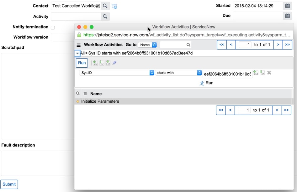 Resuming a Cancelled Workflow - ServiceNow Community