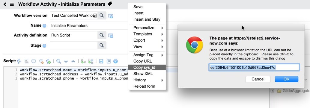 Resuming a Cancelled Workflow - ServiceNow Community