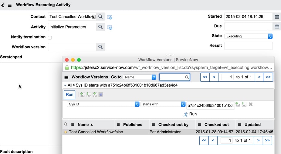Resuming a Cancelled Workflow - ServiceNow Community