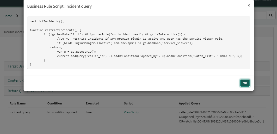 Troubleshooting and Debugging - User Access Applic... - ServiceNow ...