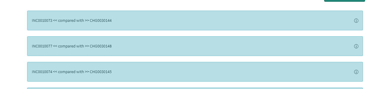 Compare field values between multiple records of s... - ServiceNow Community