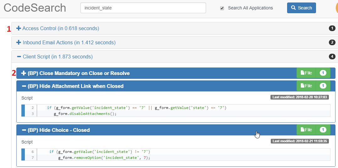 How to find your code with MS CodeSearch - ServiceNow Community