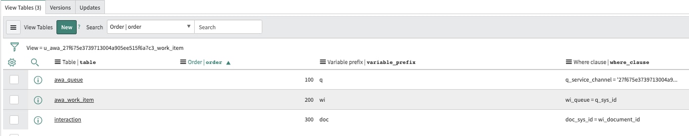AWA Service Channel uses DB Views for Auto-routing... - ServiceNow ...