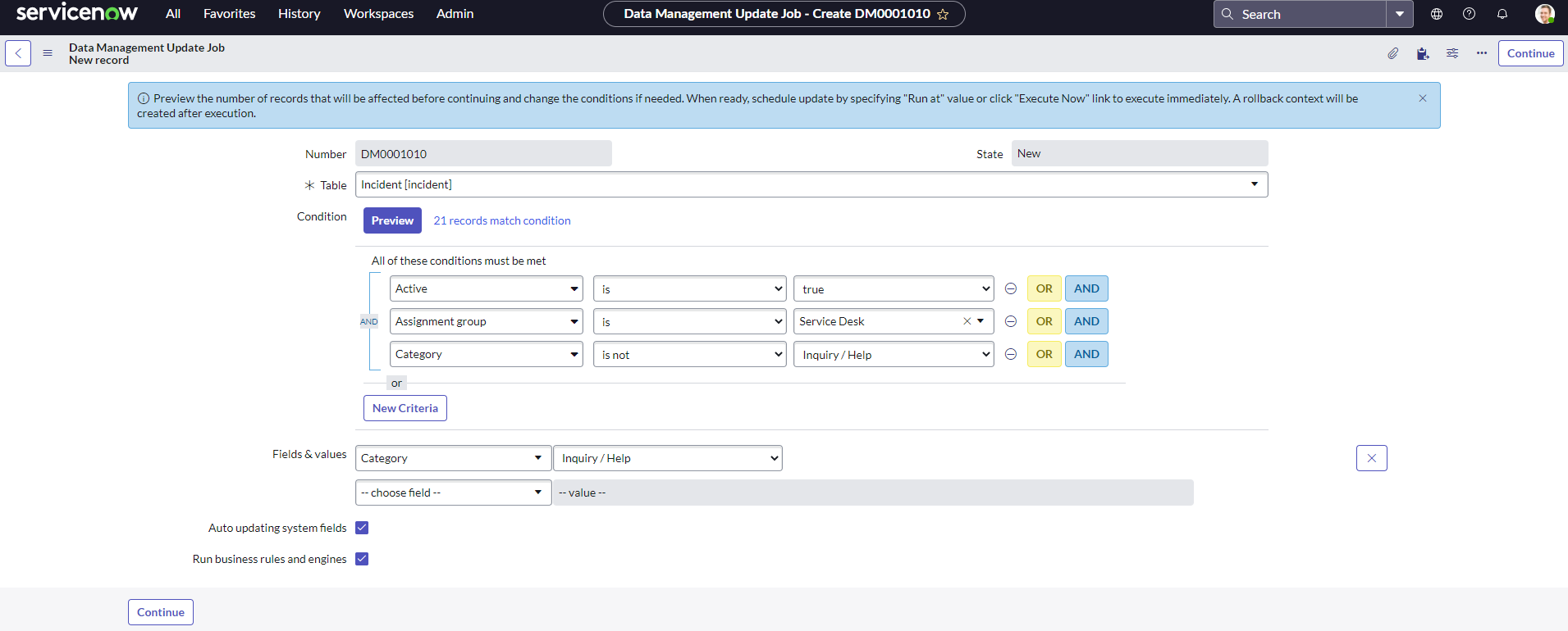 Update or Delete Bulk Records without Scripting - ServiceNow Community