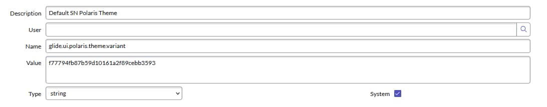 Set default (custom) theme in Polaris Next Experie... - ServiceNow ...