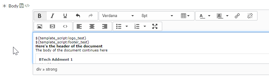 Document Template: Dynamic Header and Footers - ServiceNow Community