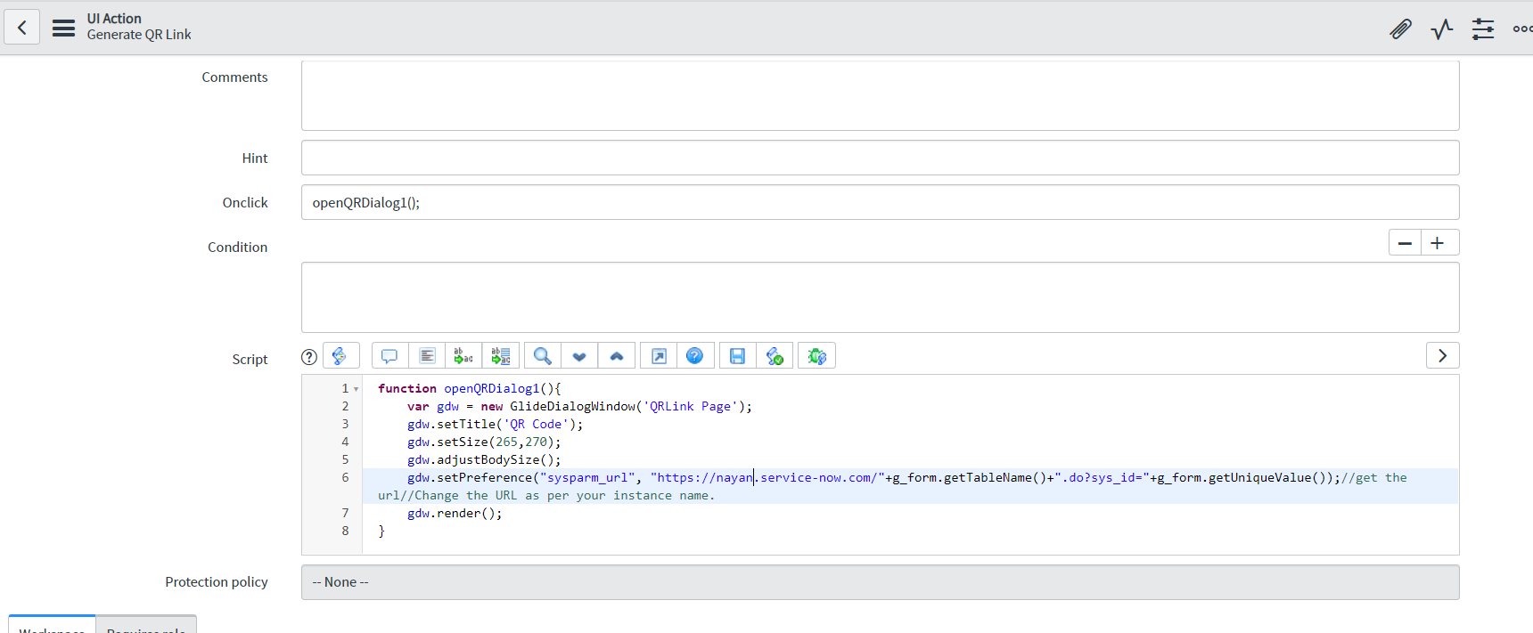 QR code code generator - ServiceNow - ServiceNow Community