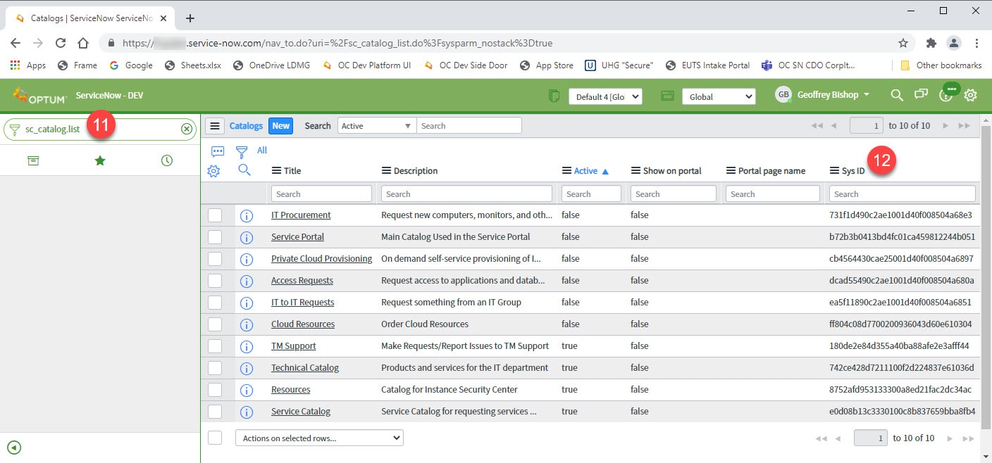Add sys_id column to List View - ServiceNow Community
