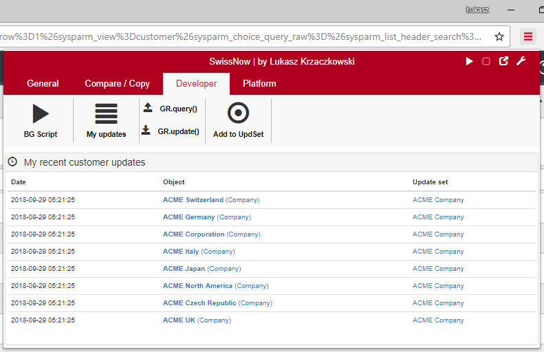 How to force adding your records to an Update Set ... - ServiceNow ...