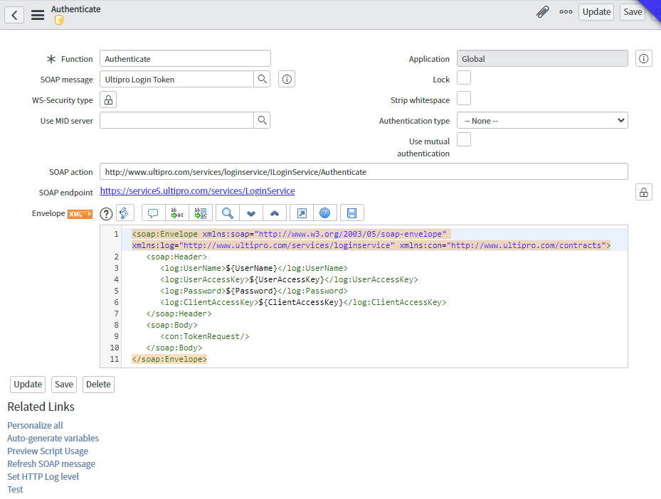 Getting started integrating with UKG Pro/UltiPro W... - ServiceNow Community