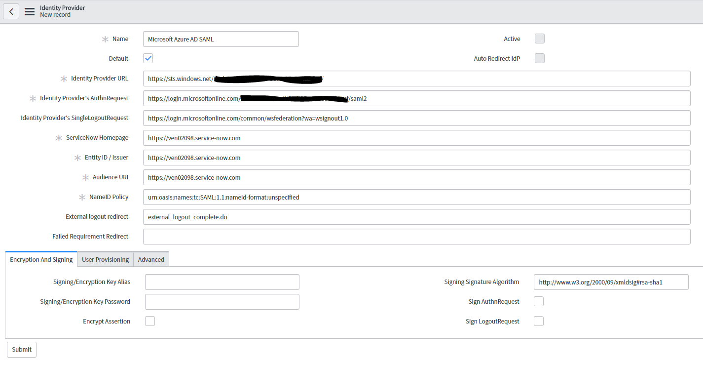 How to: Implement Azure AD SSO with ServiceNow - ServiceNow Community