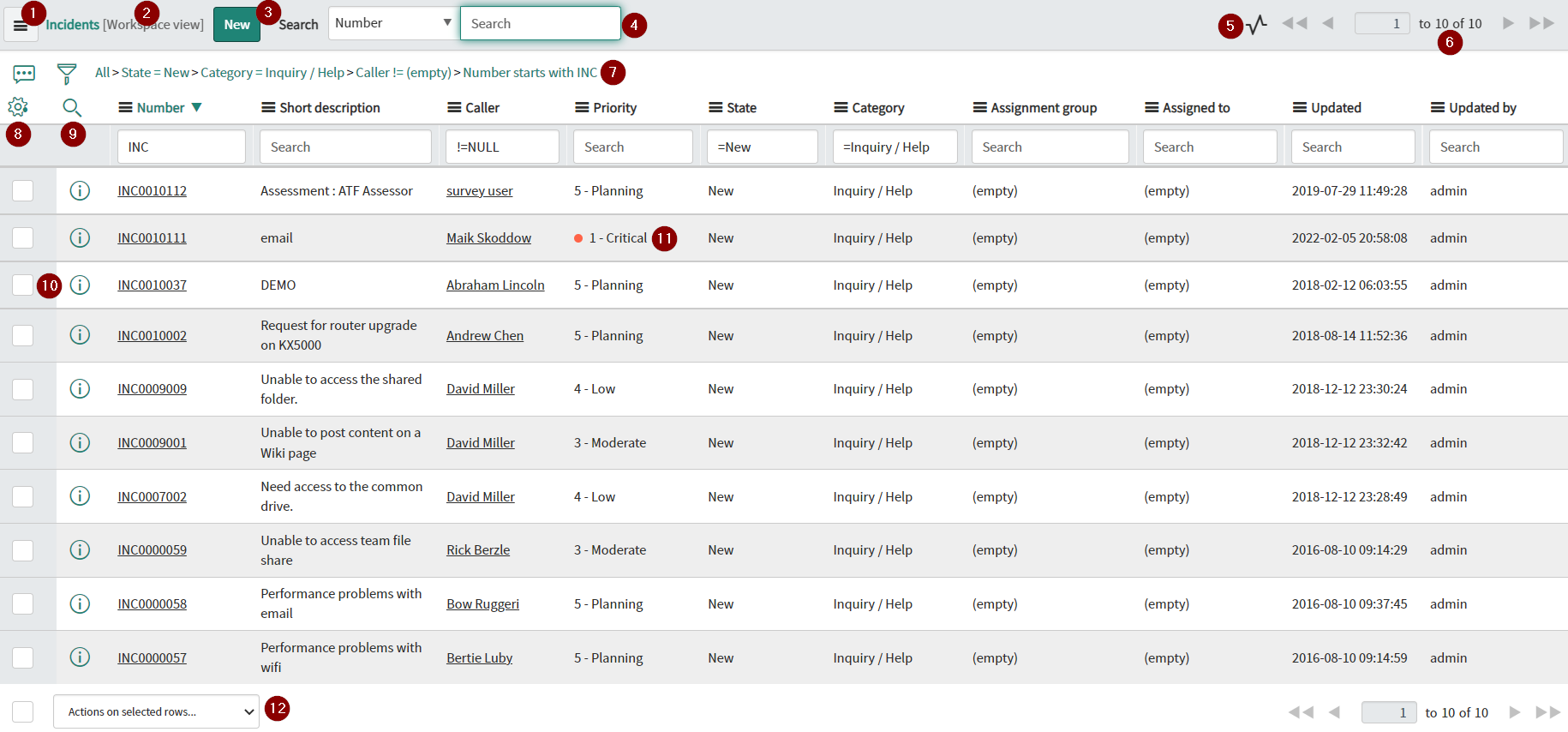 Interface Comparison between UI16 & the Next Exper... - ServiceNow ...