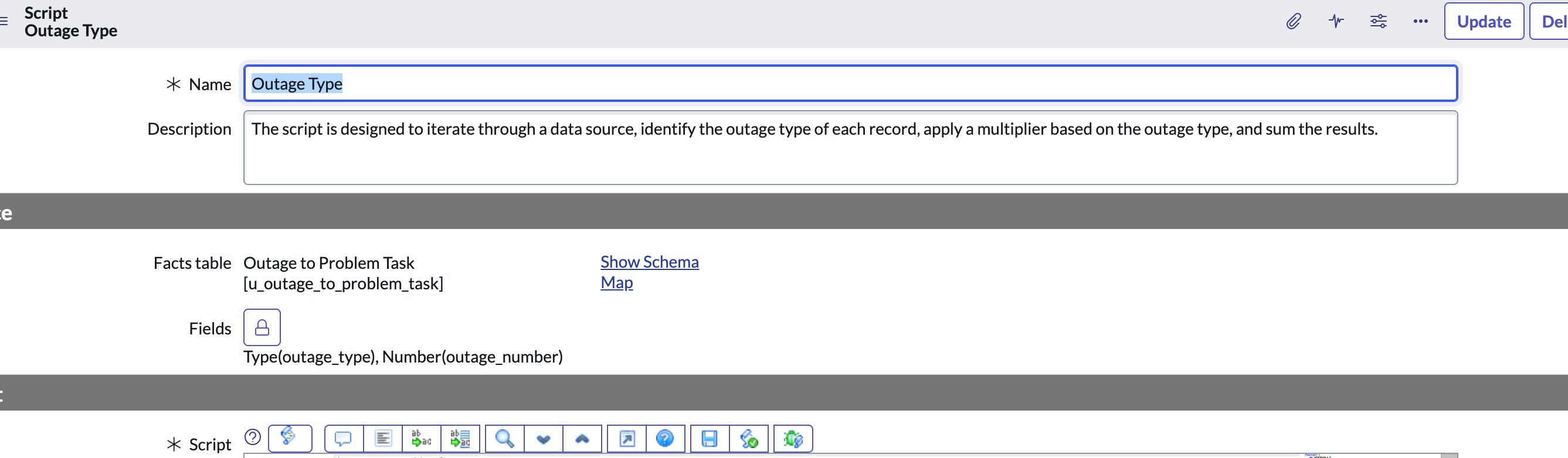 PA Script - ServiceNow Community