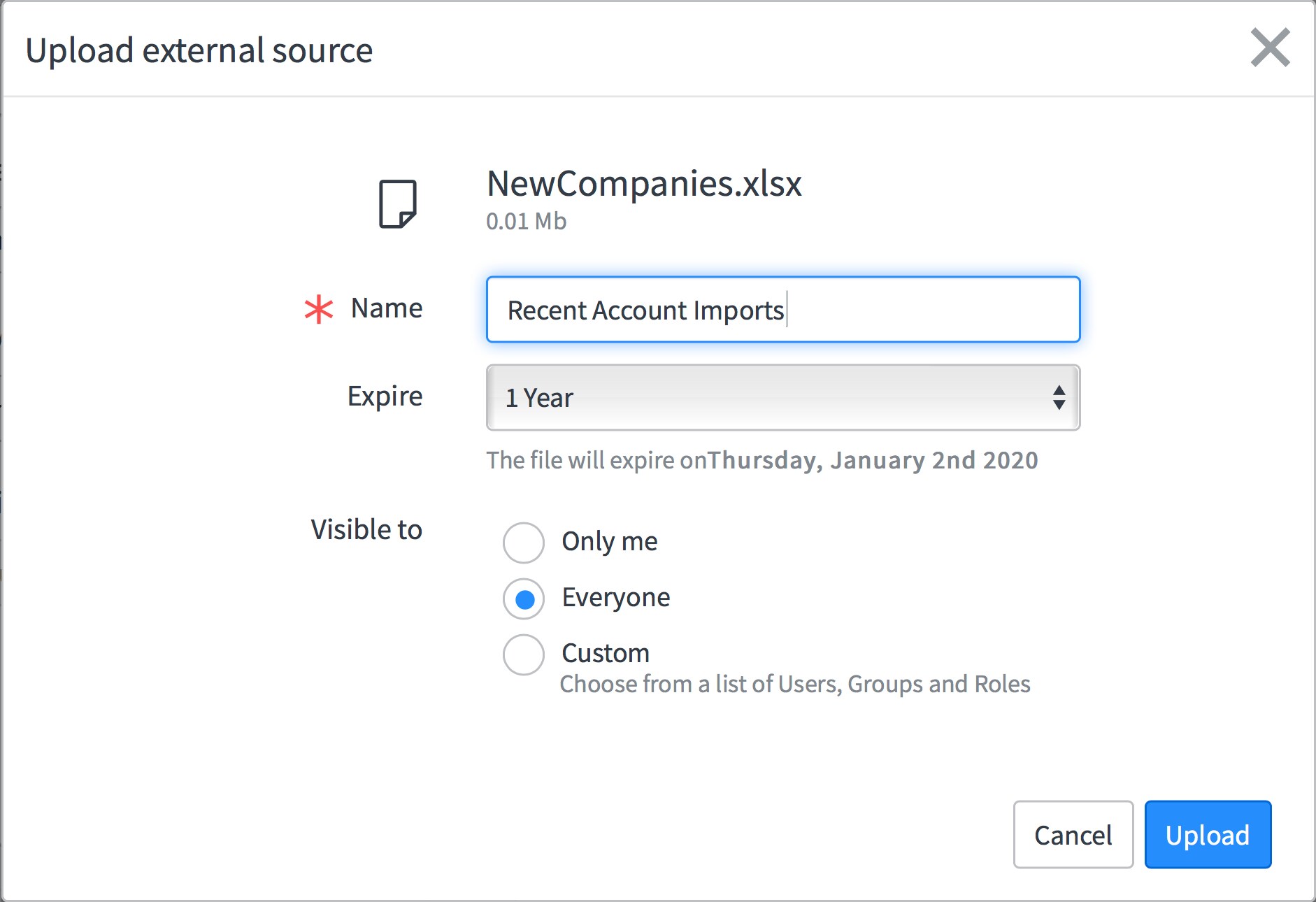 3 Steps to Create Reports Directly from an Externa... - ServiceNow ...