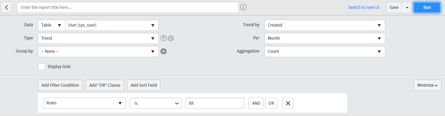 Solved: ITIL User Count Month by Month - ServiceNow Community
