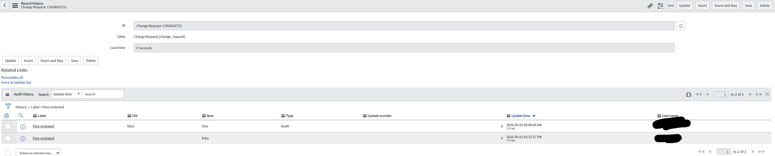 Solved: Re: Report on 'Record History'? - ServiceNow Community