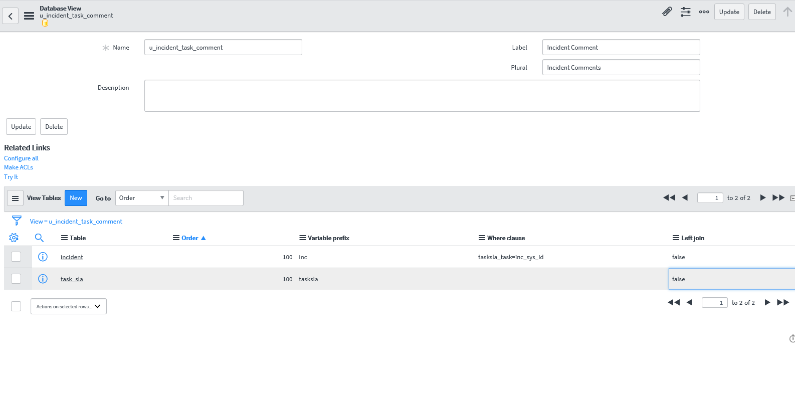 Solved: Database views - Page 6 - ServiceNow Community